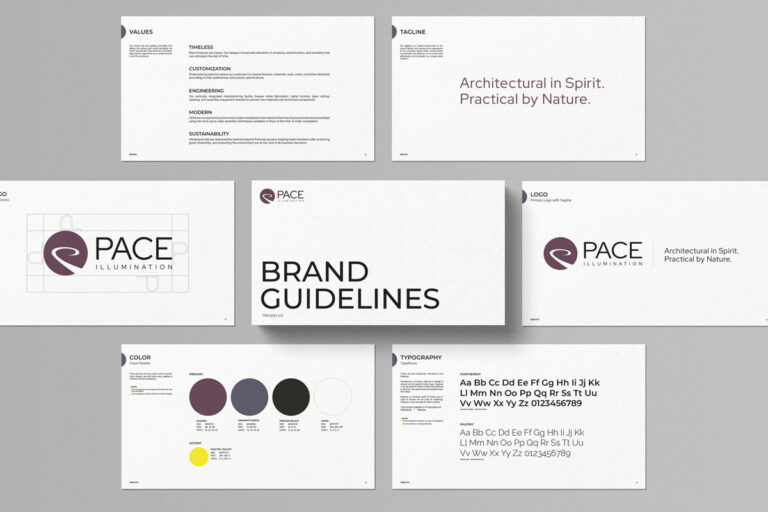 Pace Illumination Rebrand | Your Lighting Brand